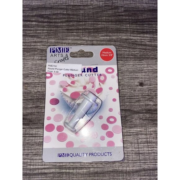 PME | Kitchen | Pme Round Circle Plastic Icing Cut Out Plunger Cutter ...